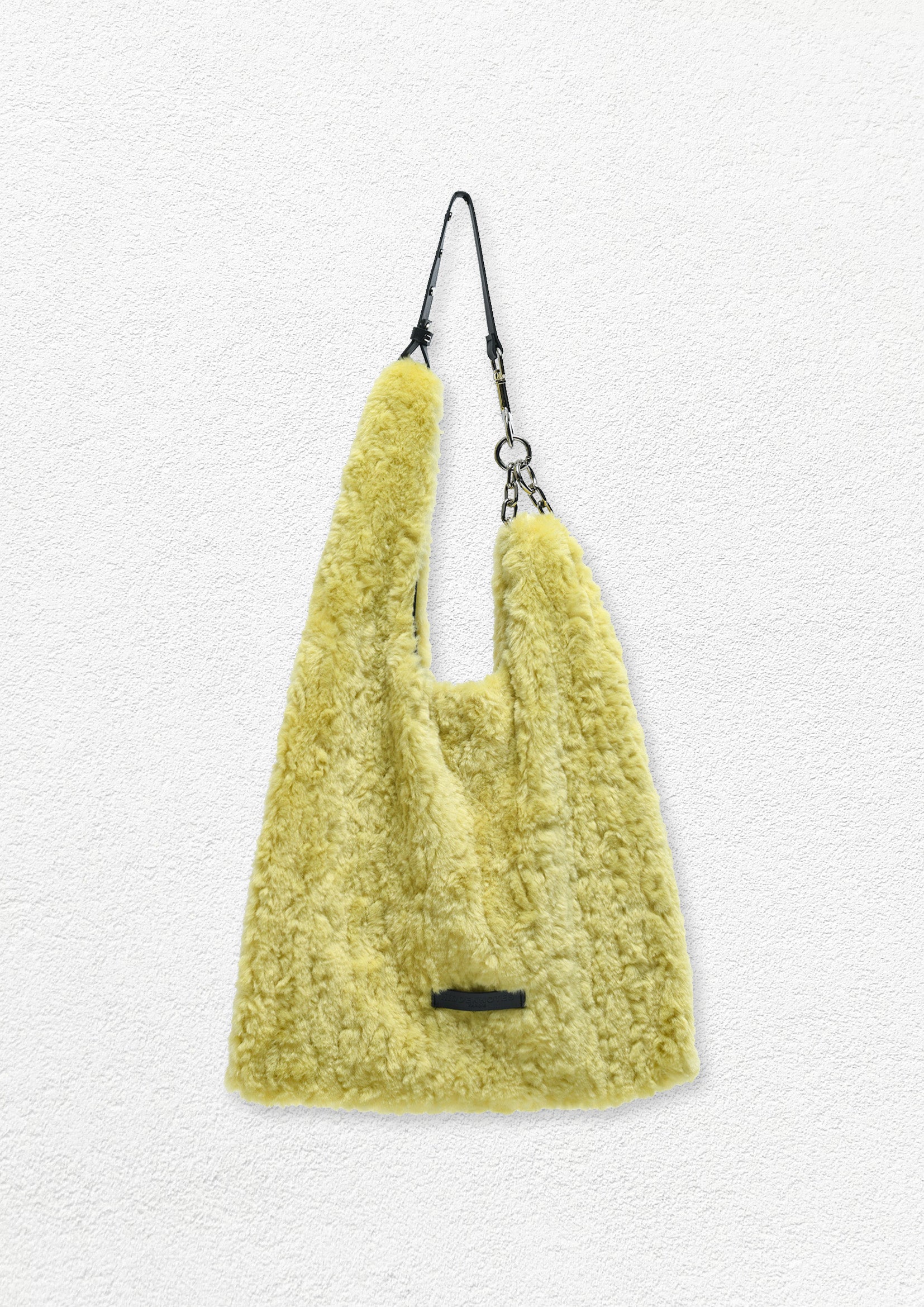 Fluffy tote bag - yellow – Future Fusion Online